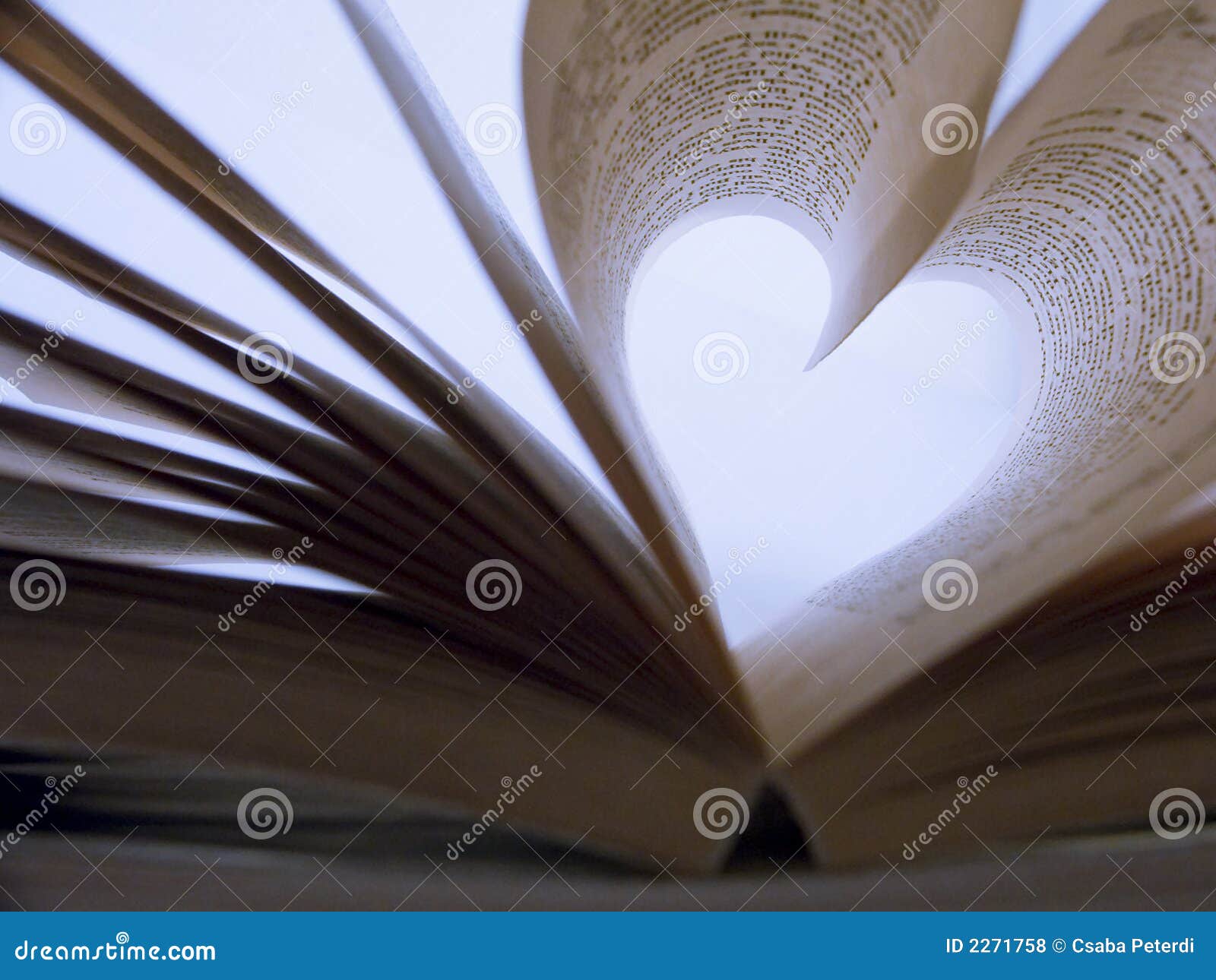 Libro en forma de corazón foto de archivo. Imagen de libro - 2271758