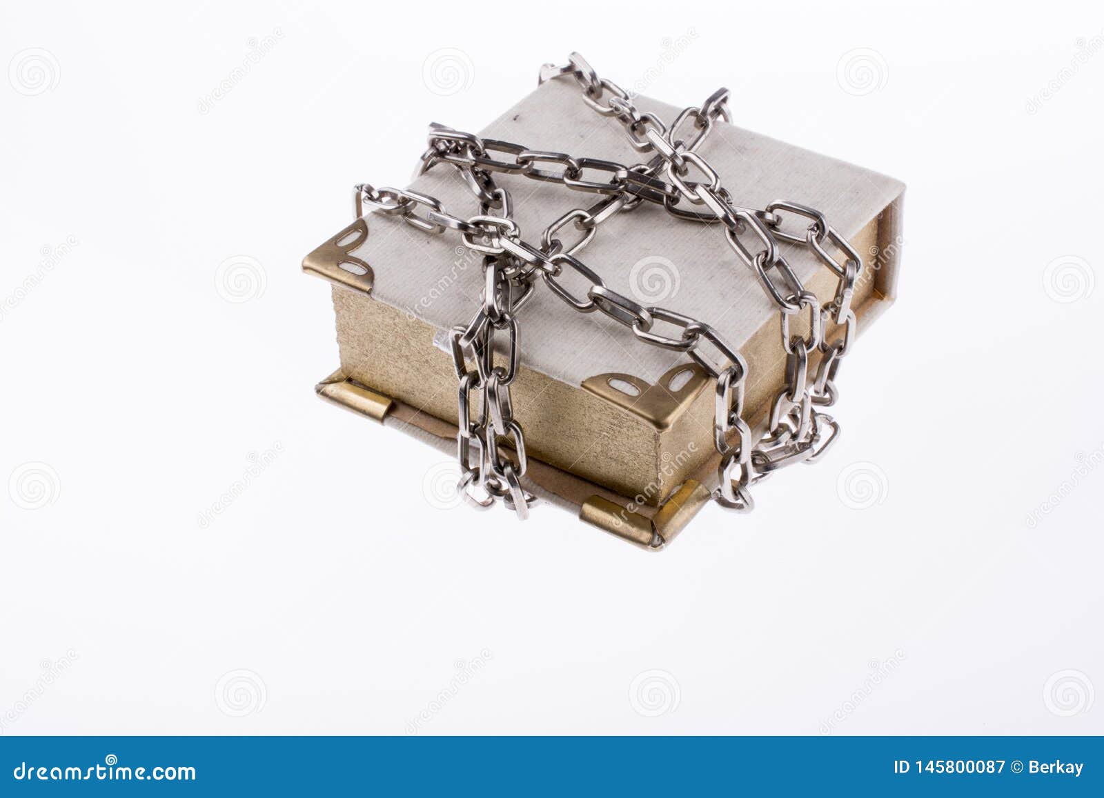 Libro encadenado imagen de archivo. Imagen de bowdlerization - 145800087