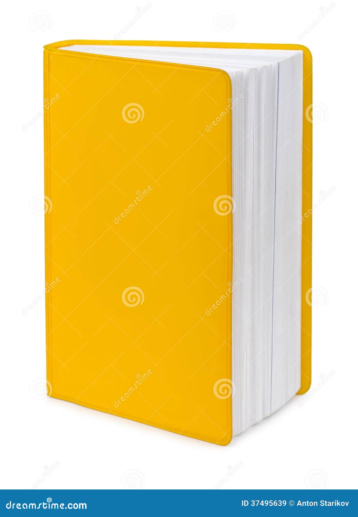 Libro giallo immagine stock. Immagine di sfondo, nessuno - 37495639