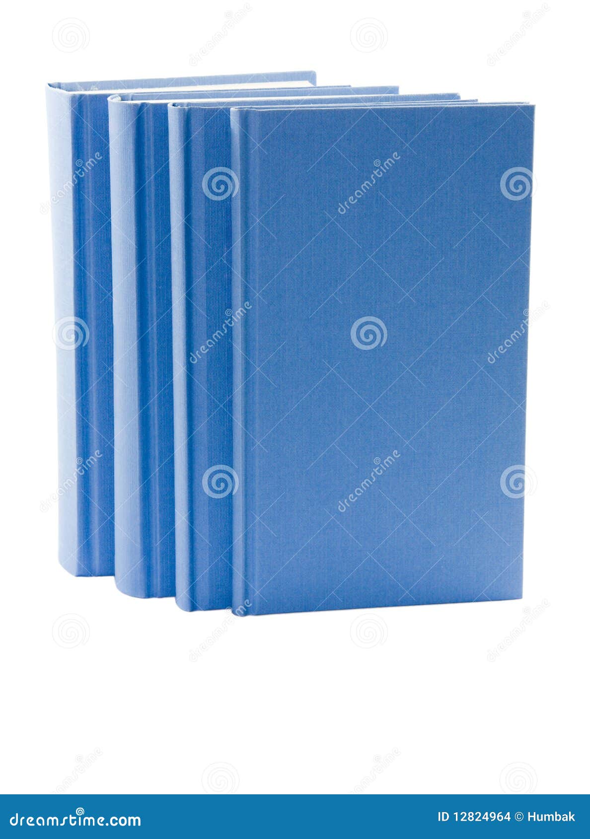 Libros azules foto de archivo. Imagen de frente, etiqueta - 12824964