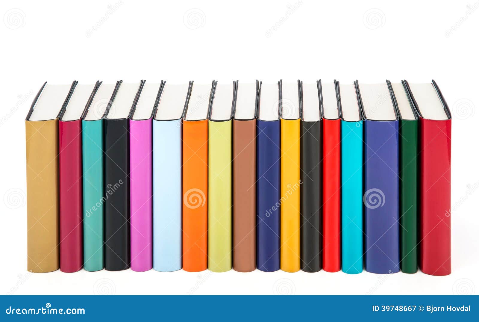 Libros Coloridos En Fila Fotos De Stock - Download 574 Fotos Libres de ...