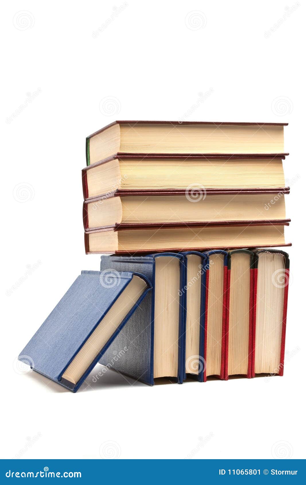 Libros del color imagen de archivo. Imagen de extracto - 11065801