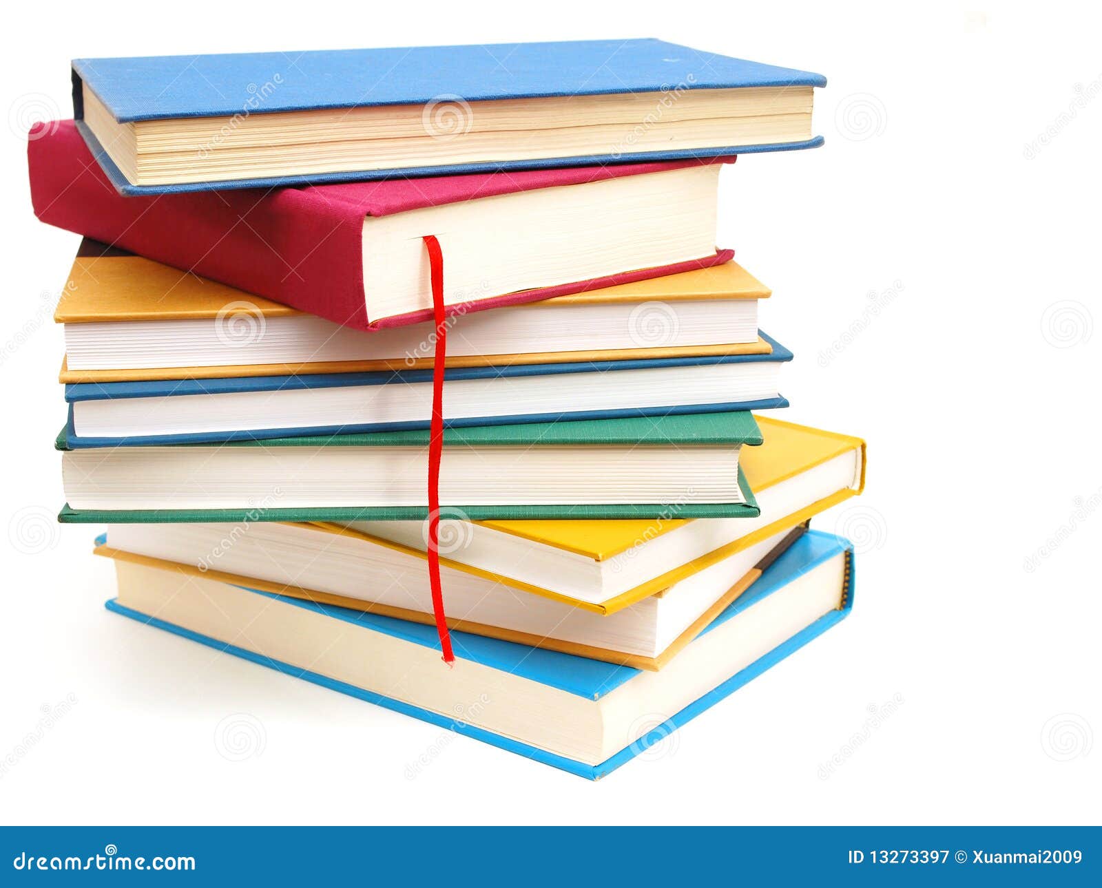 Libros en estudiar imagen de archivo. Imagen de aislado - 13273397