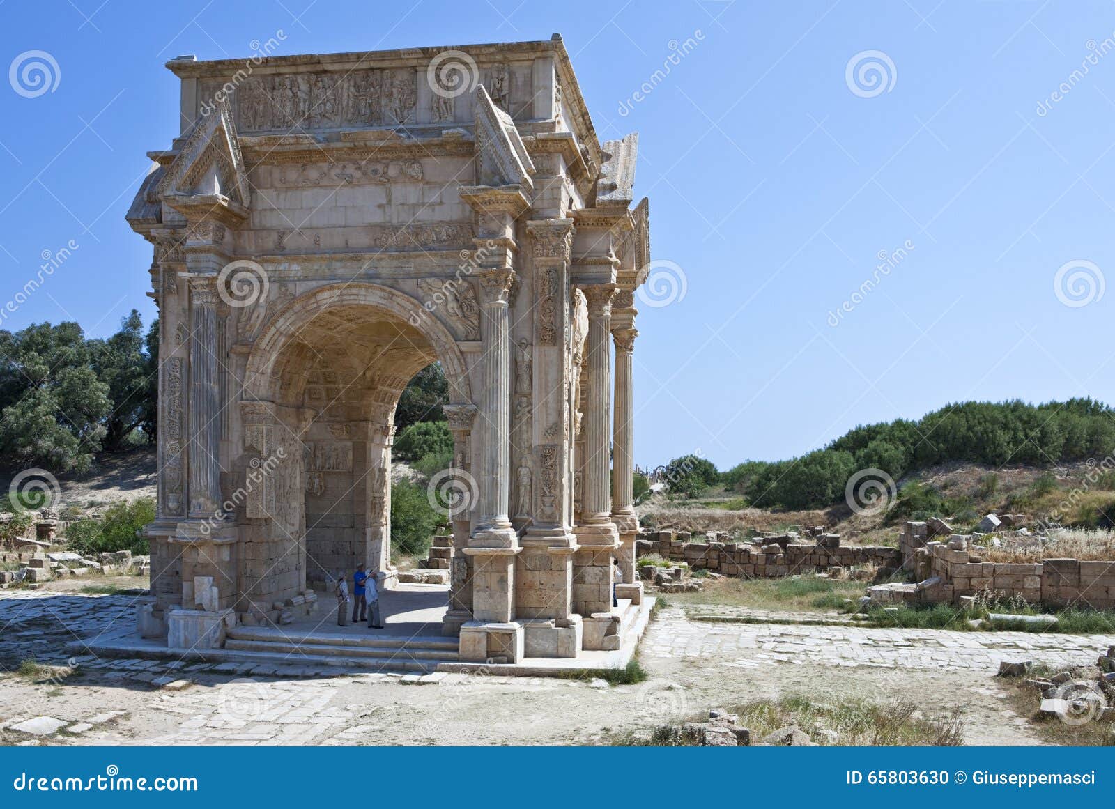 Libya editorial image. Image of africa, arch, magna, tripolitania ...