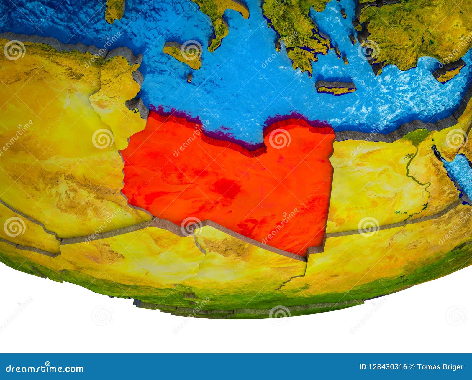 Libya Earth 3d Globe Stock Photos - Free & Royalty-Free Stock Photos ...