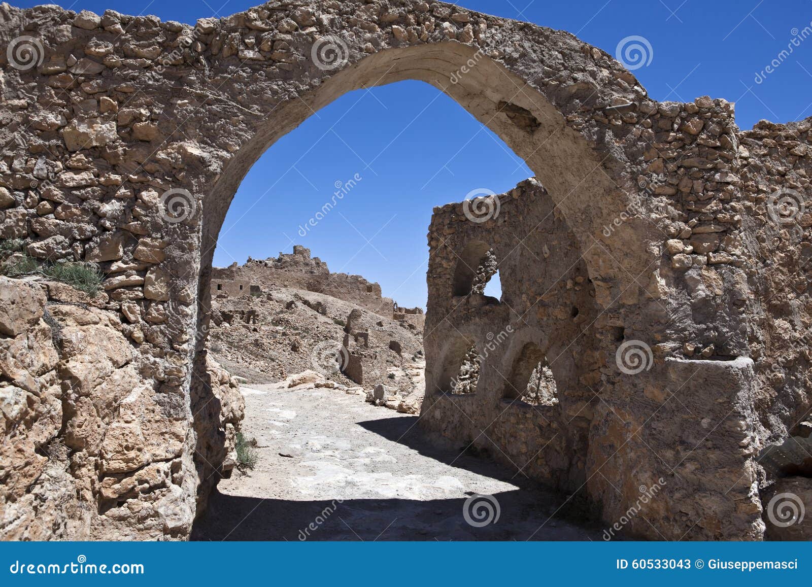 Libya stock image. Image of libya, ruins, architecture - 60533043