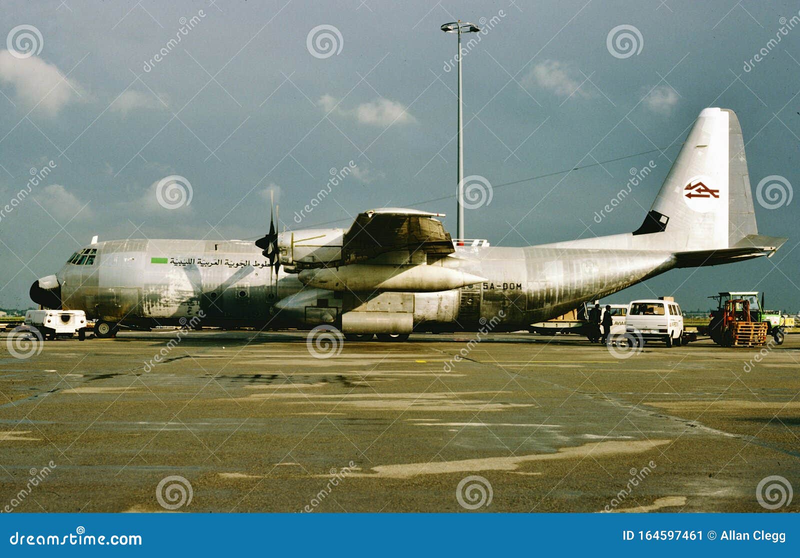 Libyan Air Cargo Lockheed L-100-30 Getting Ready for Another Flight ...