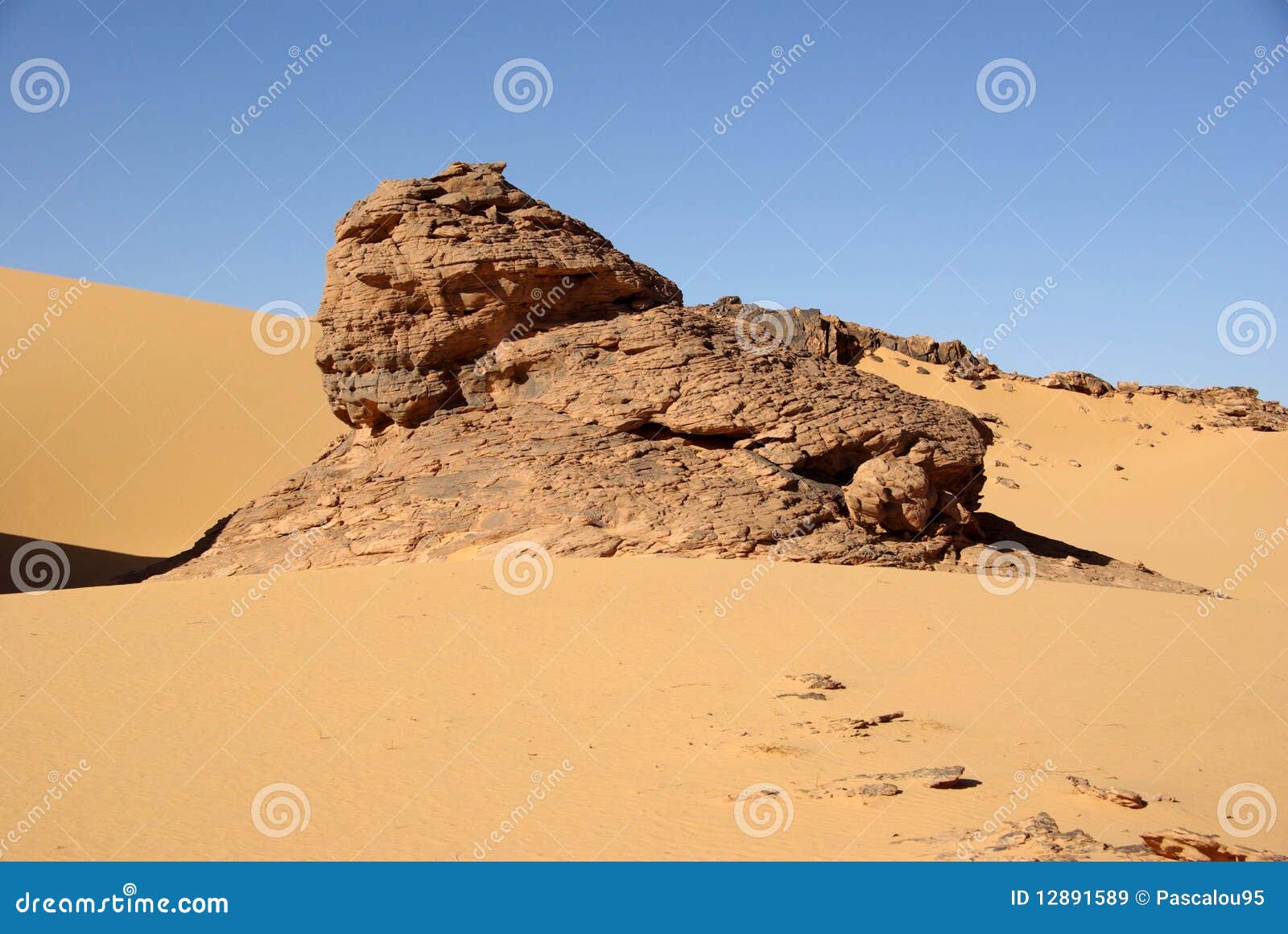 Libyan desert stock image. Image of sandstone, climatic - 12891589