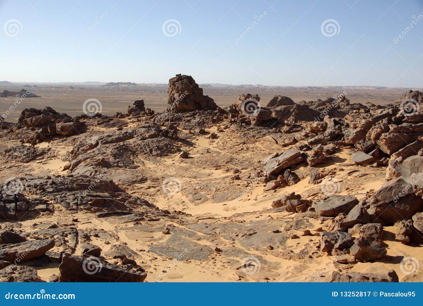 Libyan desert, stock image. Image of arid, climatic, massif - 13252817