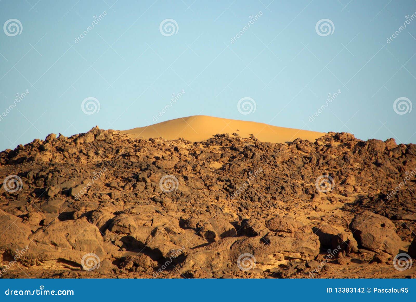 Libyan desert stock photo. Image of sand, scenery, libya - 13383142