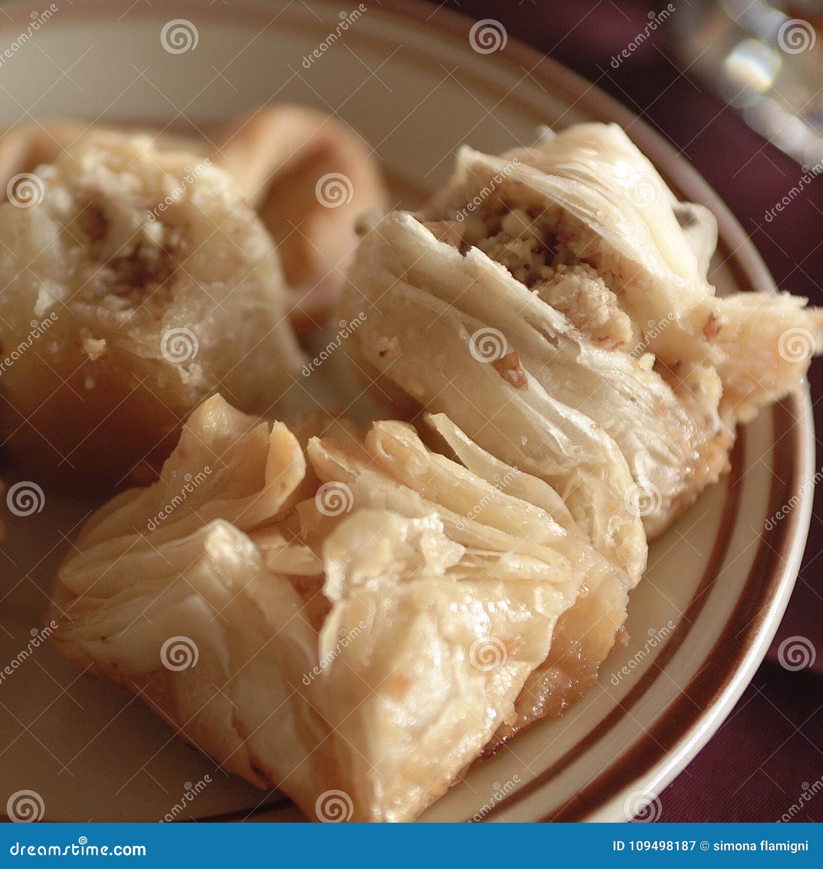 Libyan Desserts Served for Lunch Stock Image - Image of bakery, healthy ...