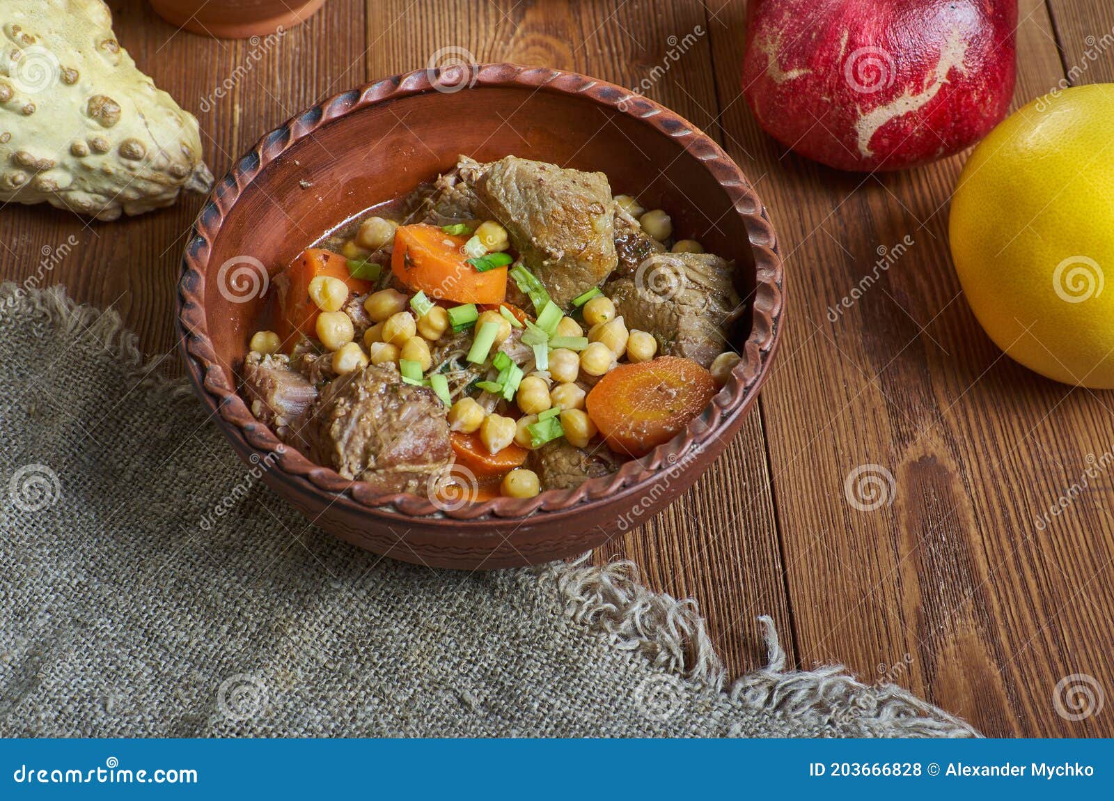 Libyan Tbeikhet Eid stock photo. Image of dish, food - 203666828