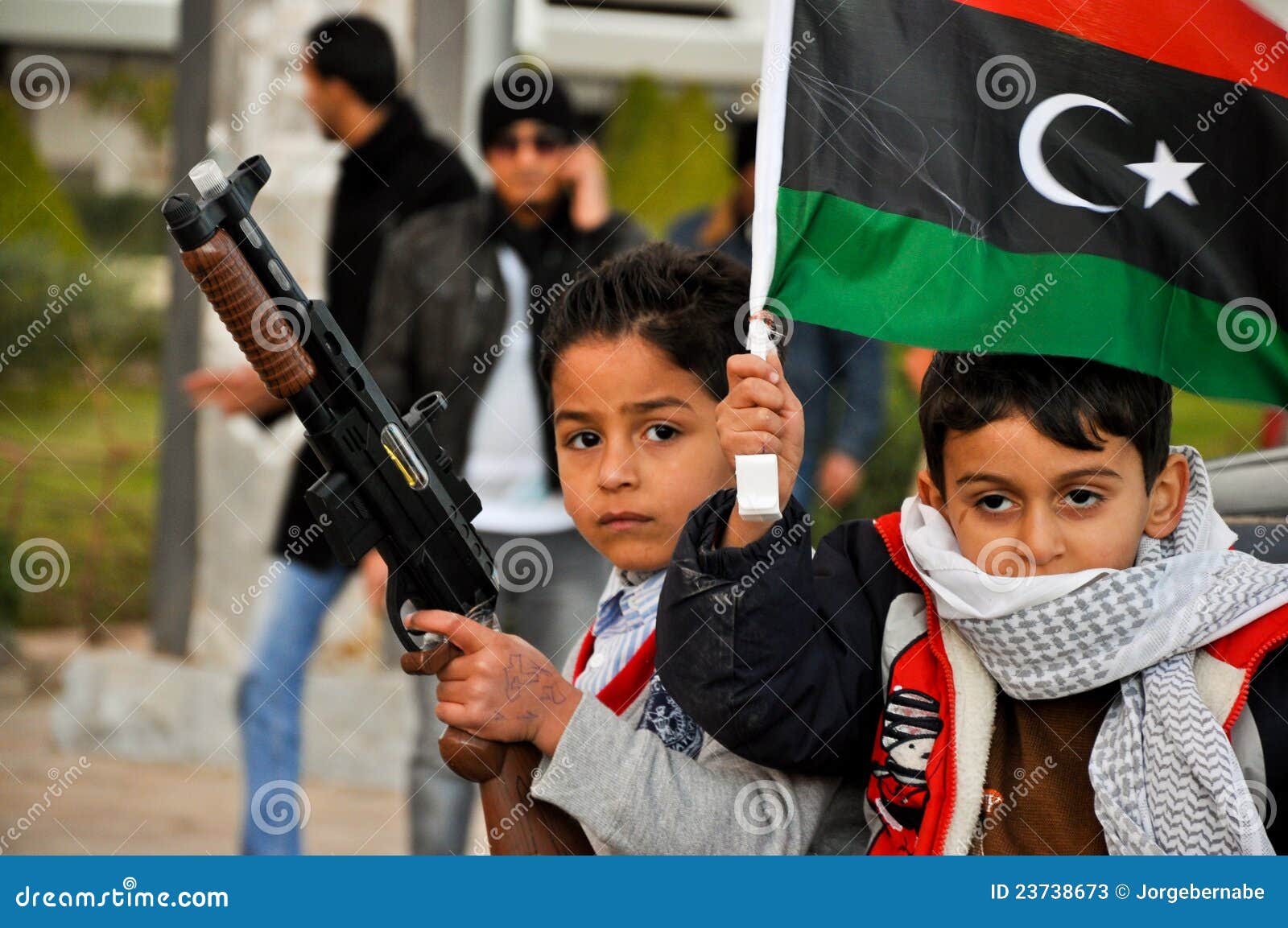 Libysche Kinder redaktionelles stockfoto. Bild von kinder - 23738673