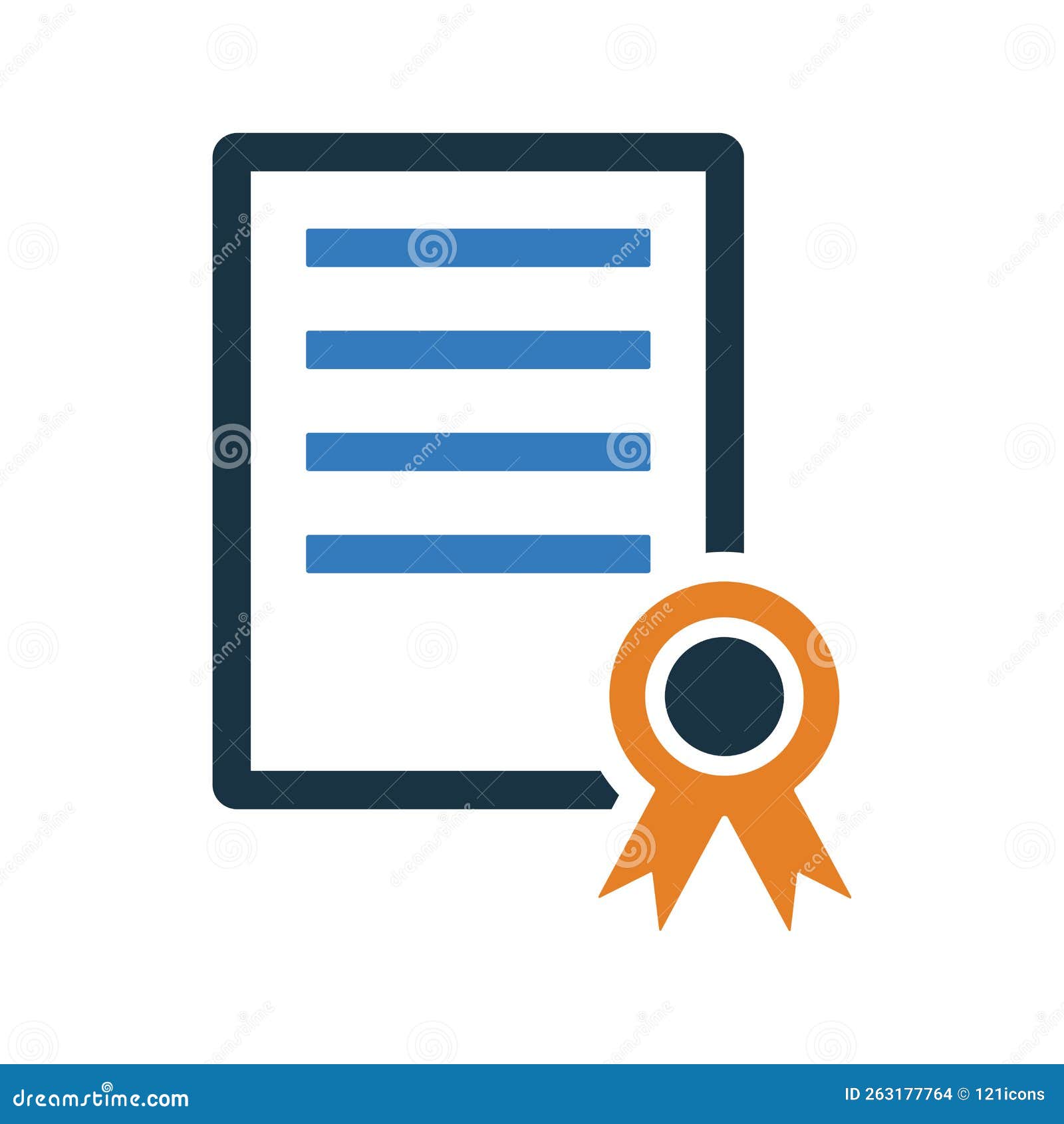 License icon stock illustration. Illustration of type - 263177764