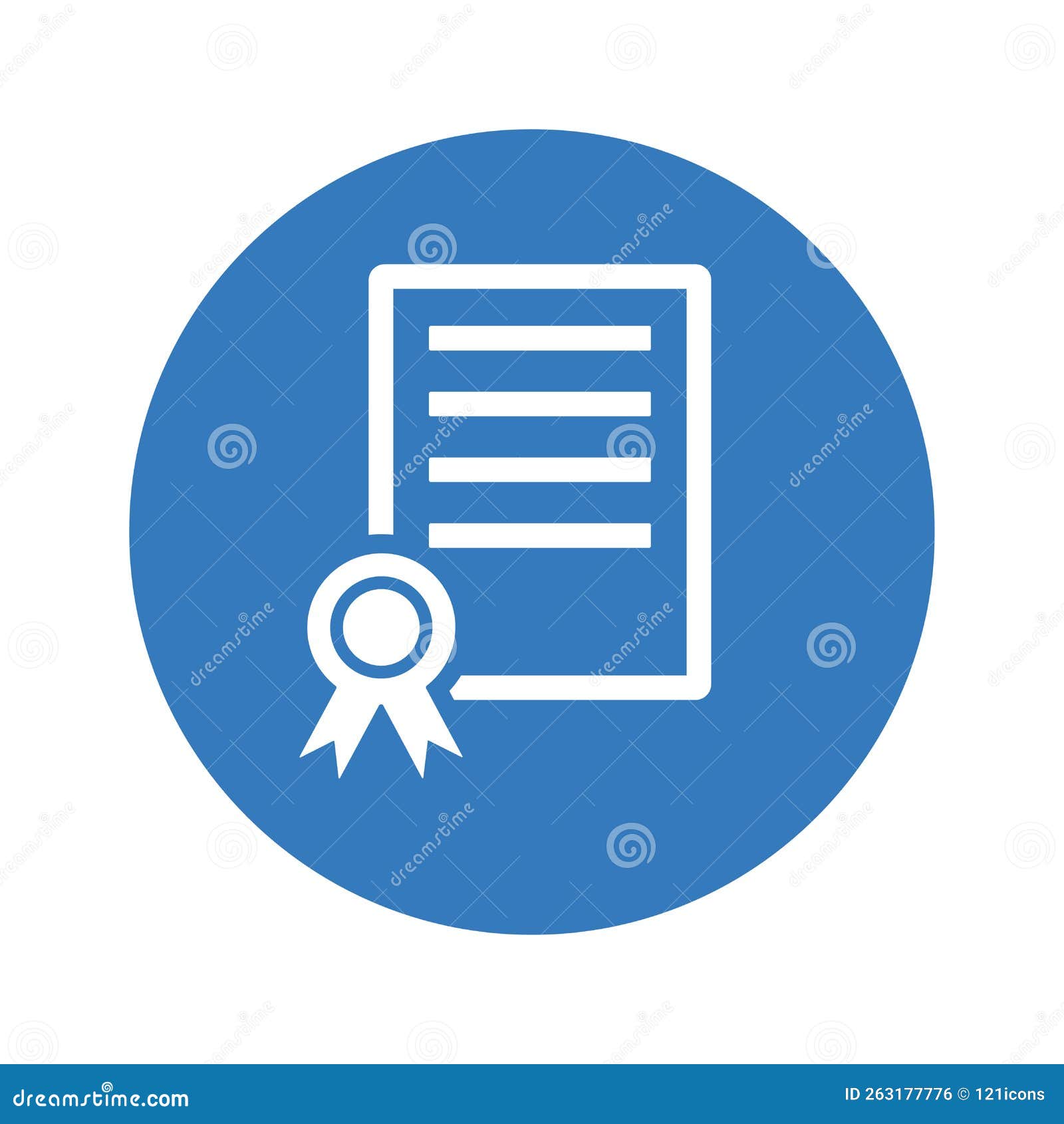 License icon stock illustration. Illustration of award - 263177776
