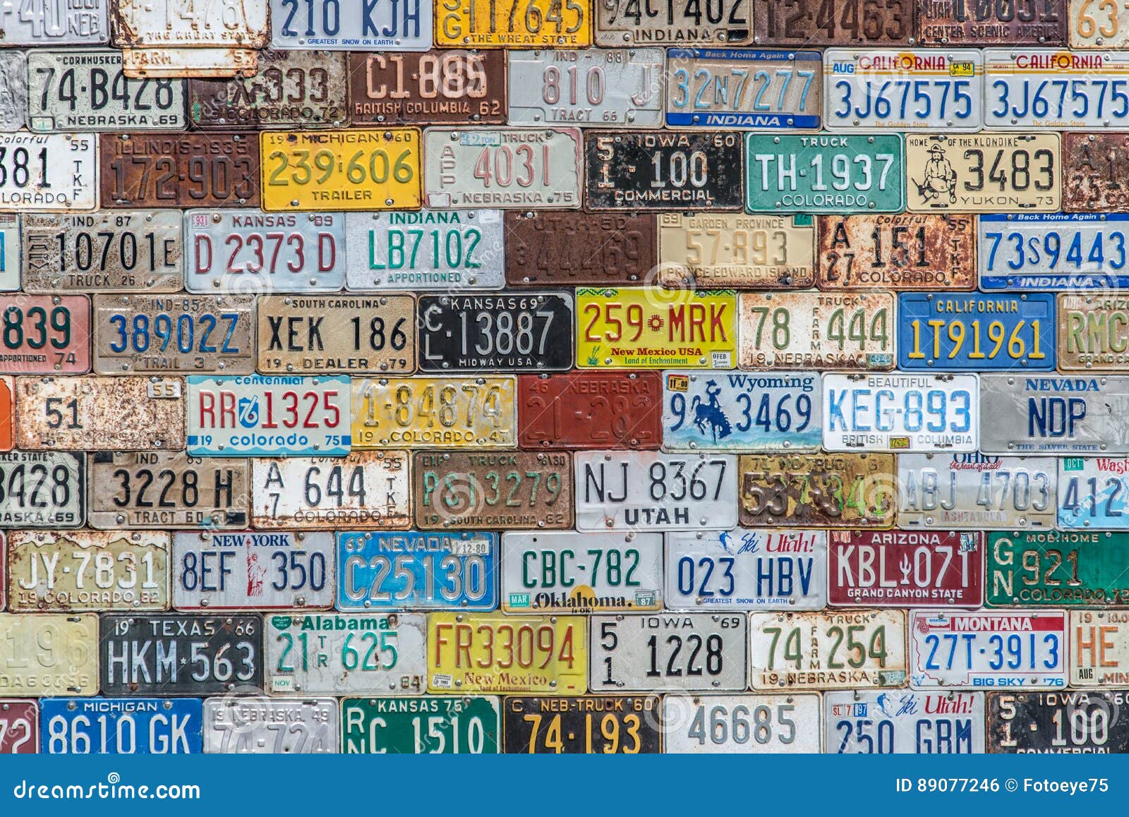 License Plate Background Texture Pattern Wall Editorial Photo - Image ...