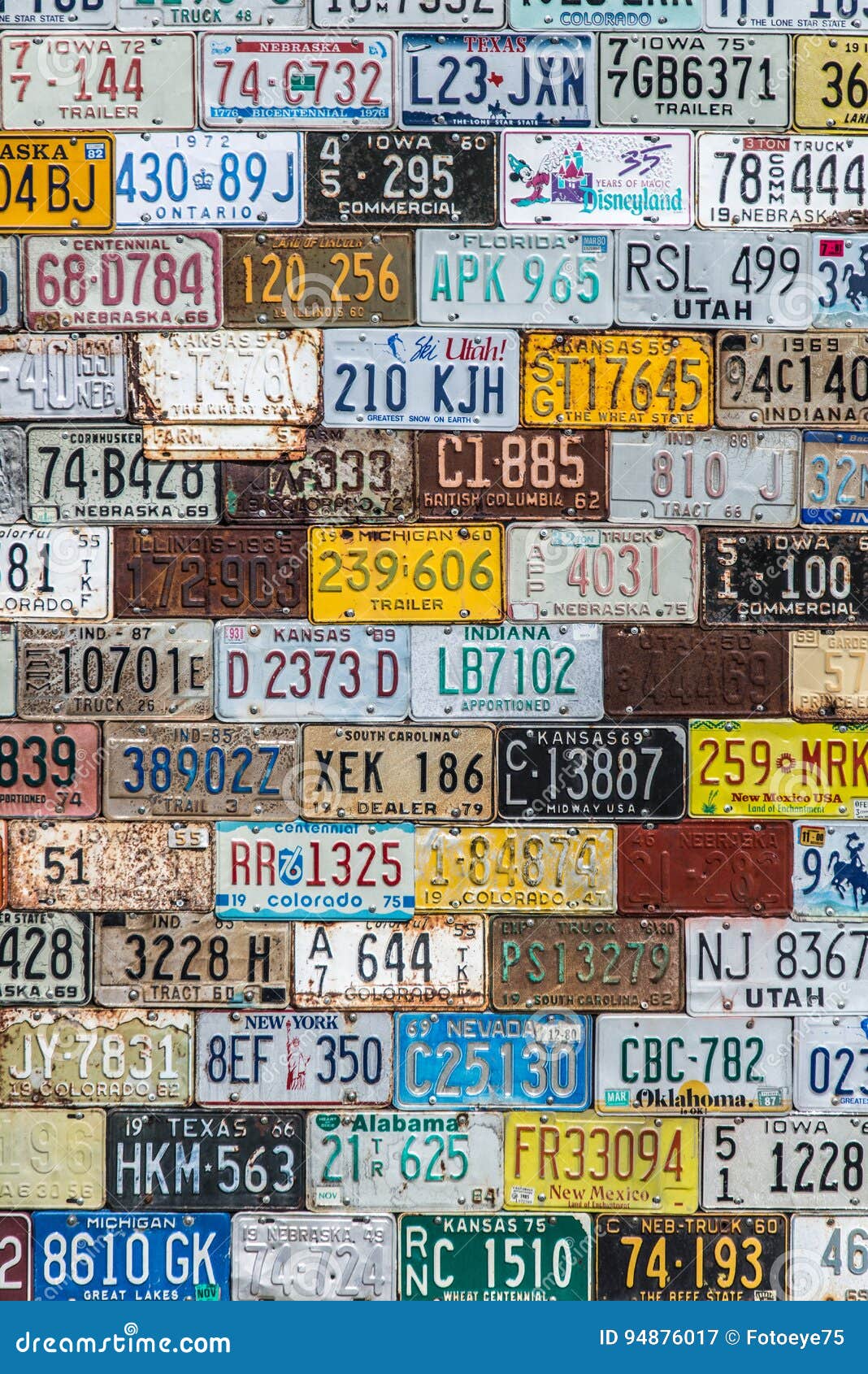 License Plate Background Texture Pattern Wall Editorial Photography ...
