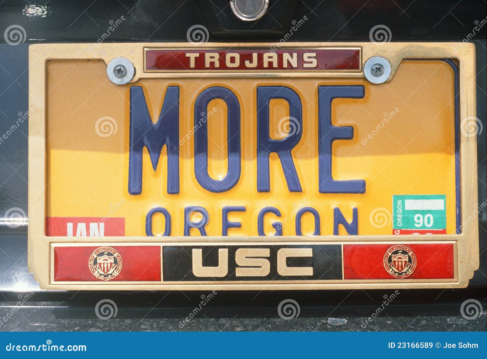 License Plate in Oregon editorial stock image. Image of north - 23166589