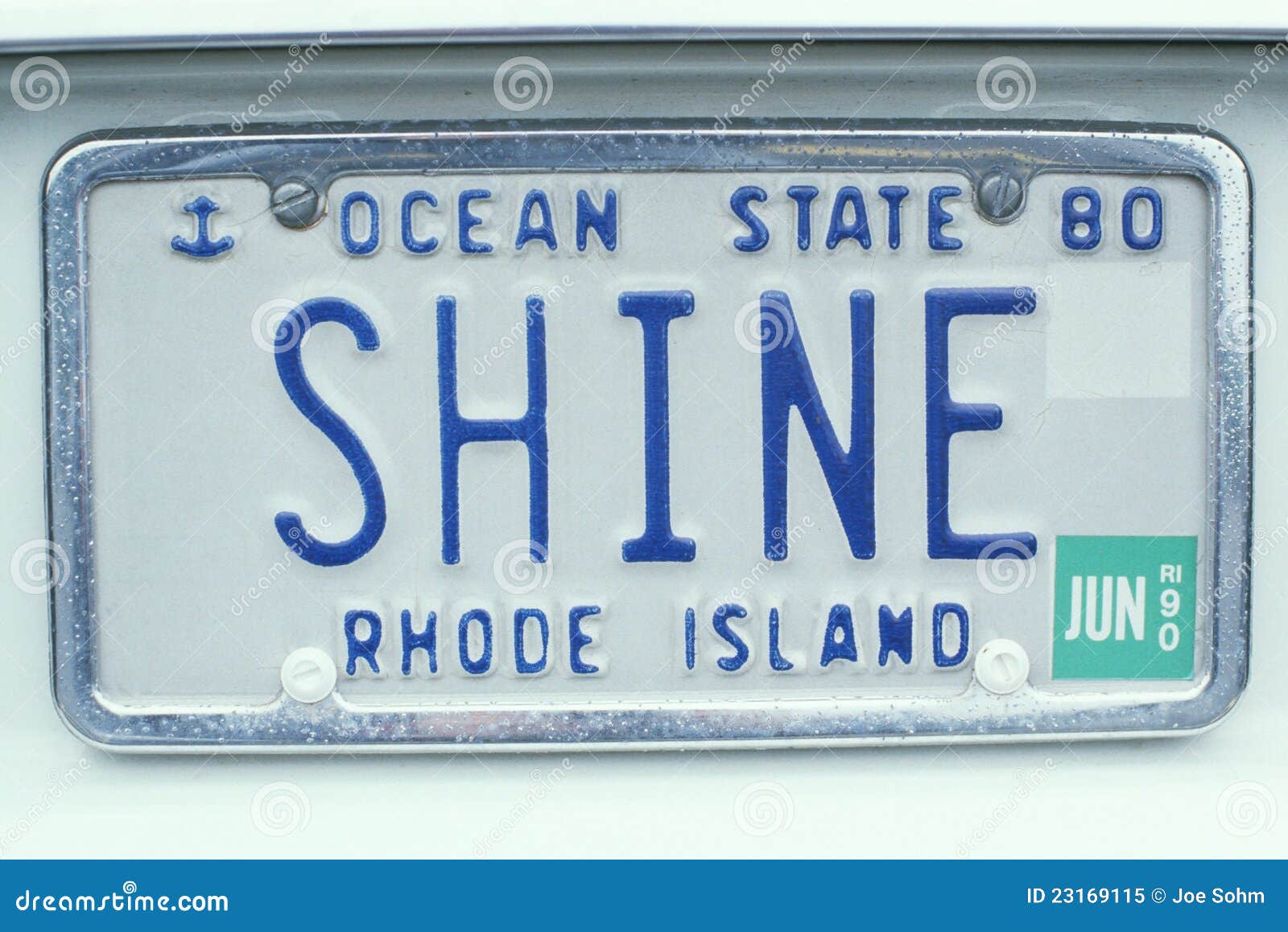 License Plate in Rhode Island Editorial Image - Image of radiate ...