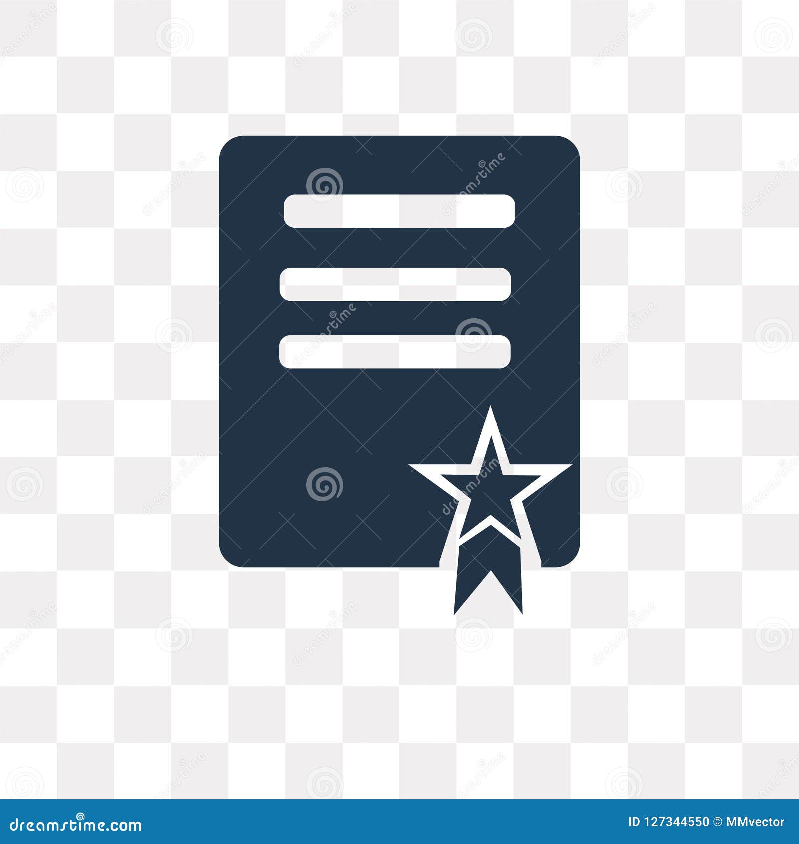 License Vector Icon Isolated on Transparent Background, License Stock ...