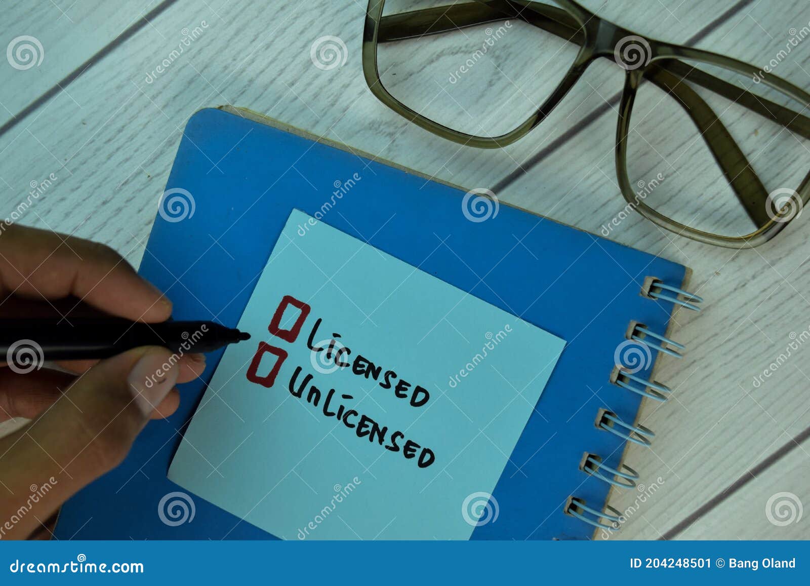 Licensed and Unlicensed Write on Sticky Notes and Supported by ...