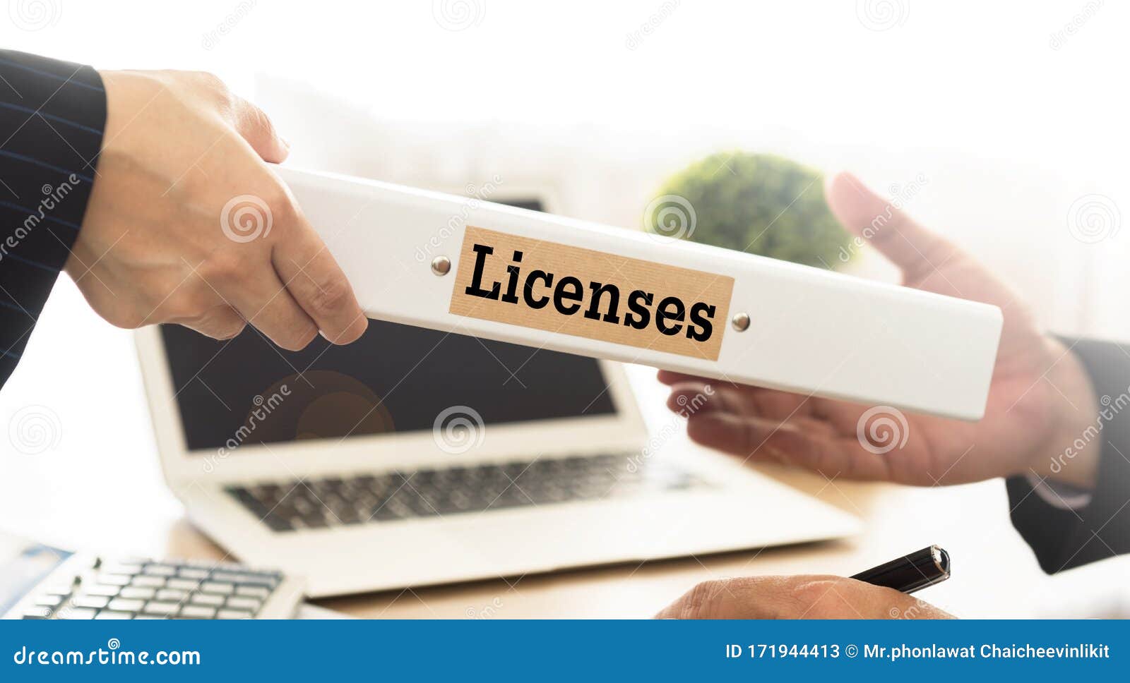 Licenses stock image. Image of certificate, copyright - 171944413