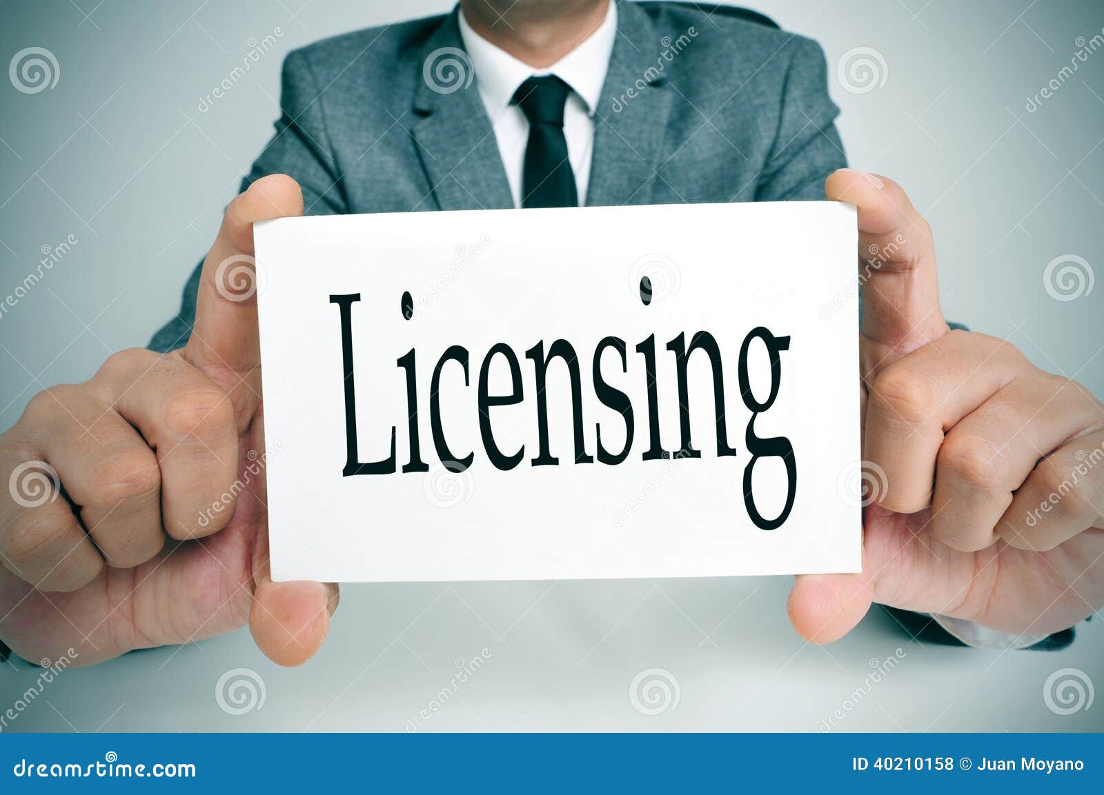 Licensing stock photo. Image of copyright, infringement - 40210158