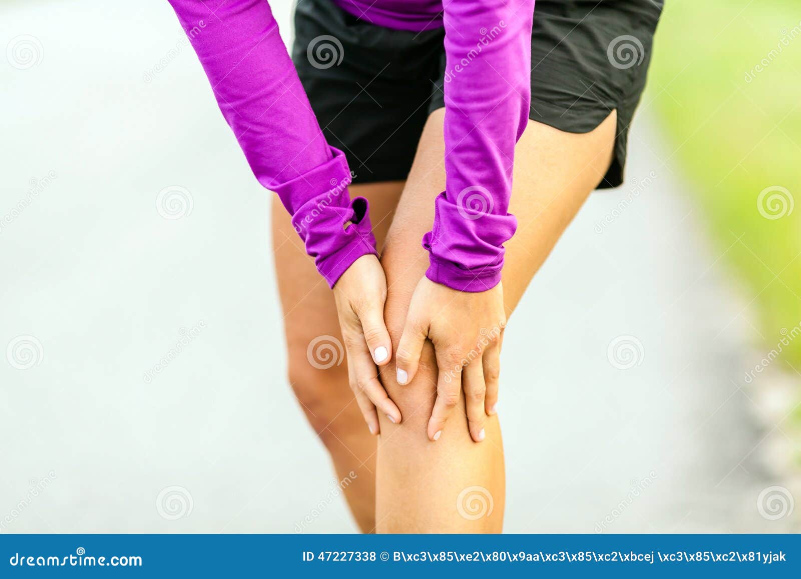 Lichamelijk Letsel, Lopende Kniepijn Stock Foto - Image of geschiktheid ...