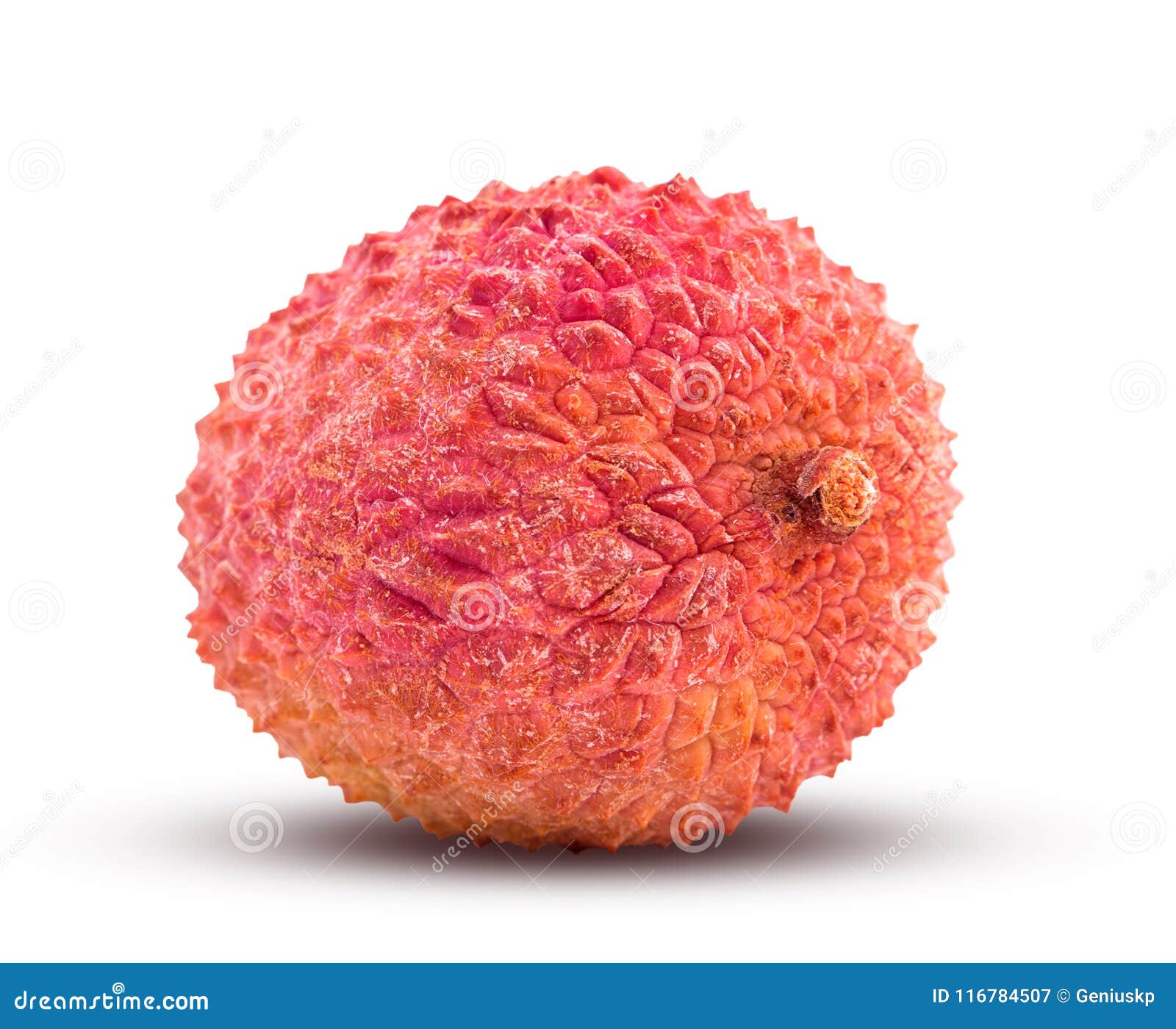 Lichee exotic fruit stock image. Image of isolated, asian - 116784507