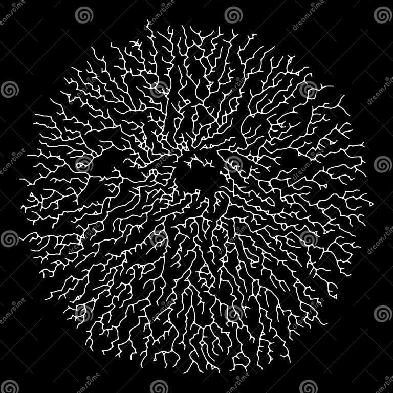 Lichen Form for Design Project Stock Vector - Illustration of amoeba ...