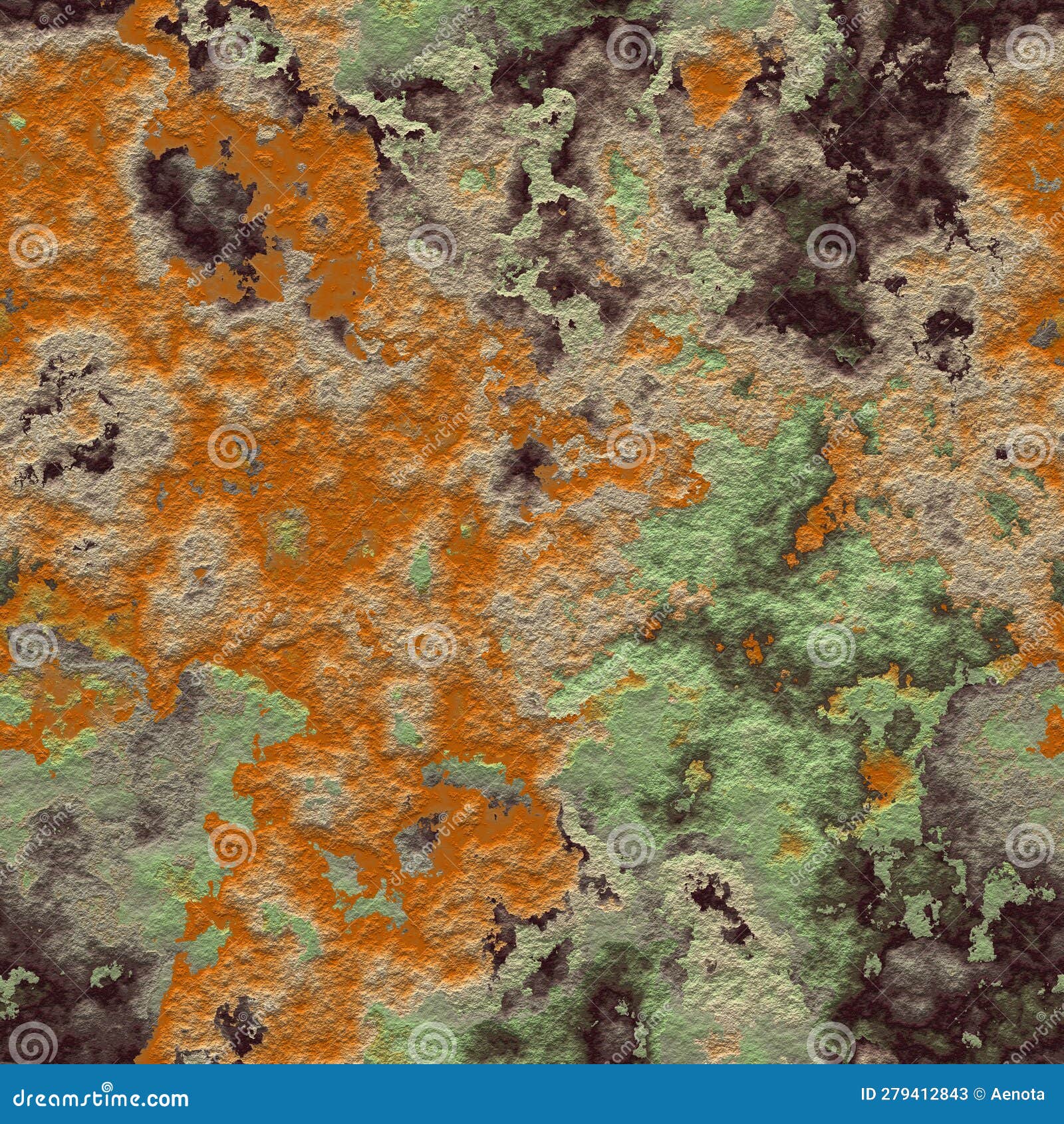 Lichen Old Rock Repeating Pattern Stock Image | CartoonDealer.com ...