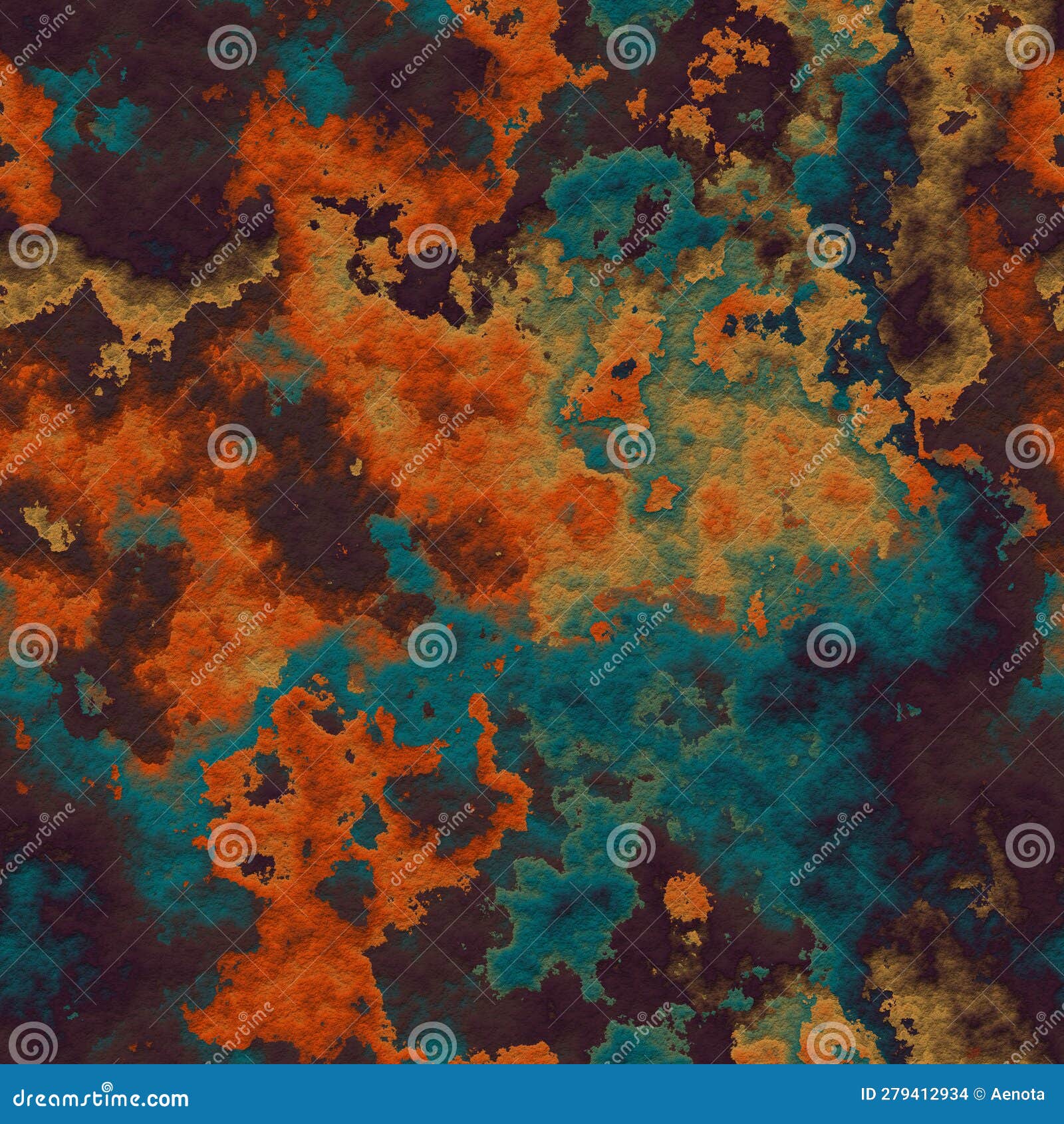 Lichen Old Rock Repeating Pattern Stock Image | CartoonDealer.com ...