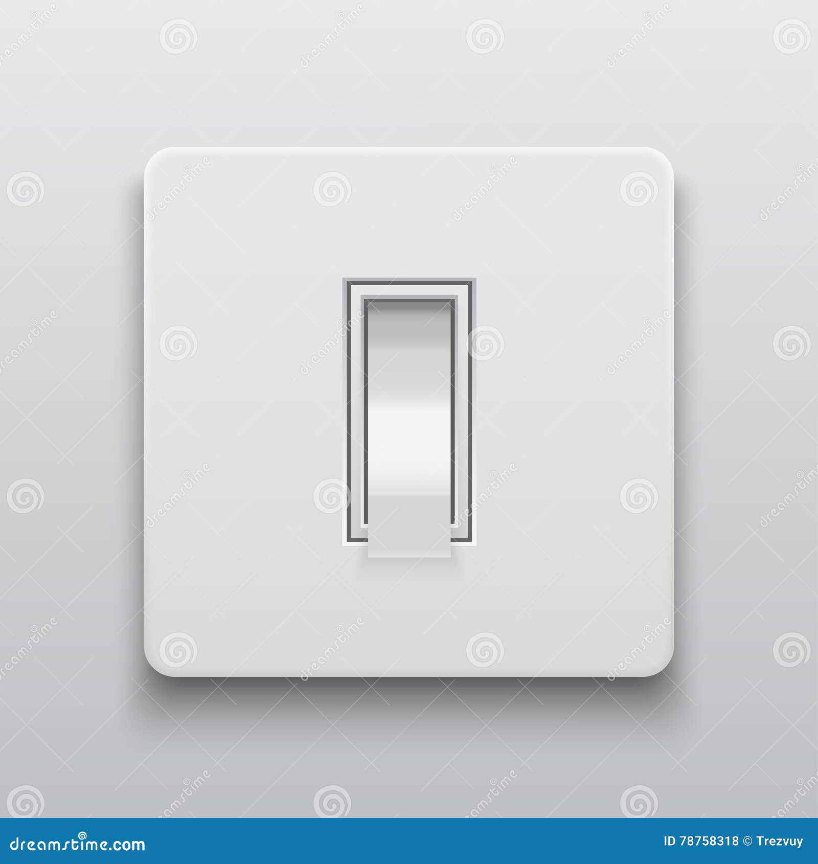 Lichtschalter-Ikonenhintergrund Des Vektors Moderner Vektor Abbildung ...
