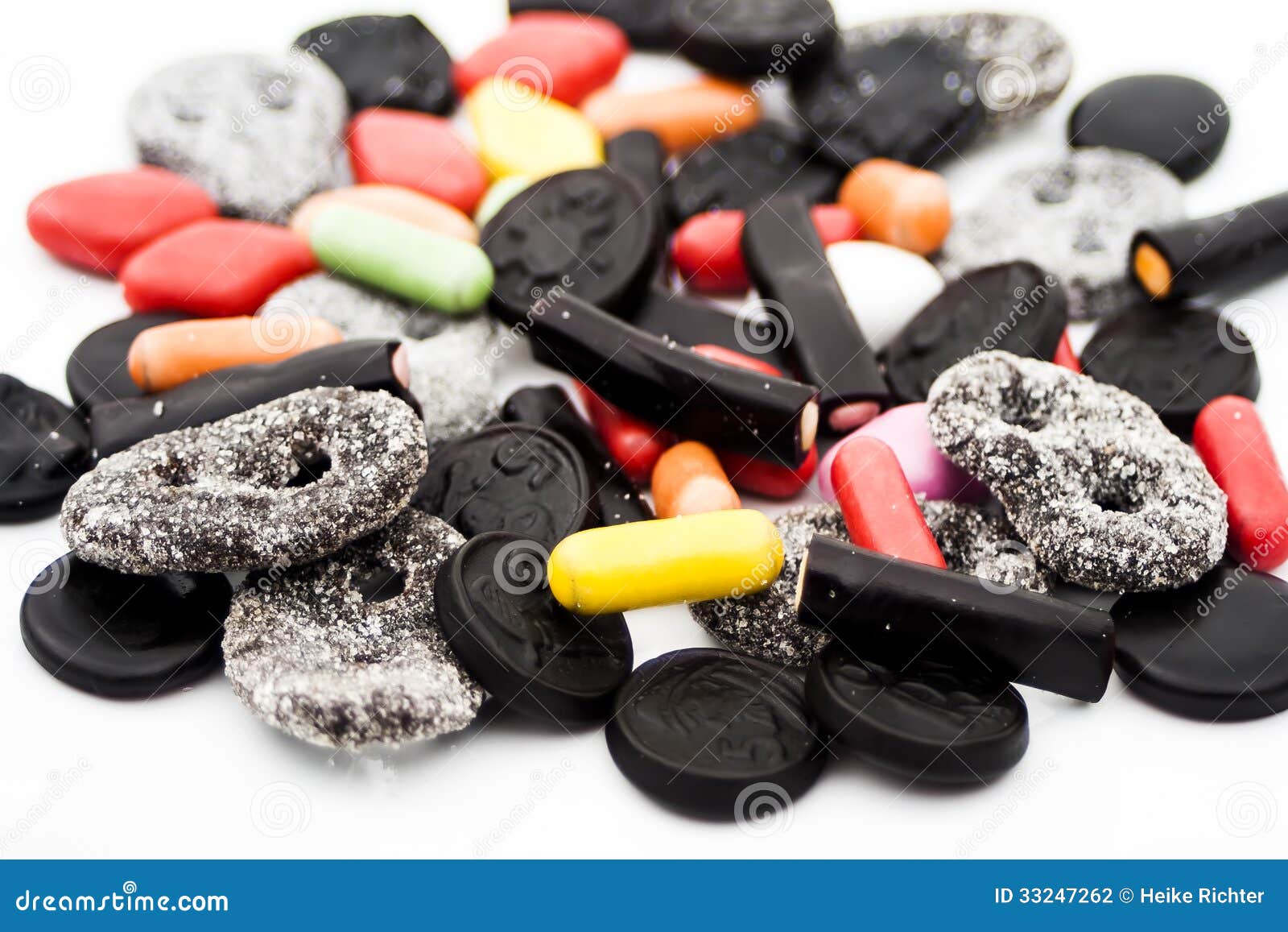 Frame Of Licorice Allsorts Royalty-Free Stock Photography ...