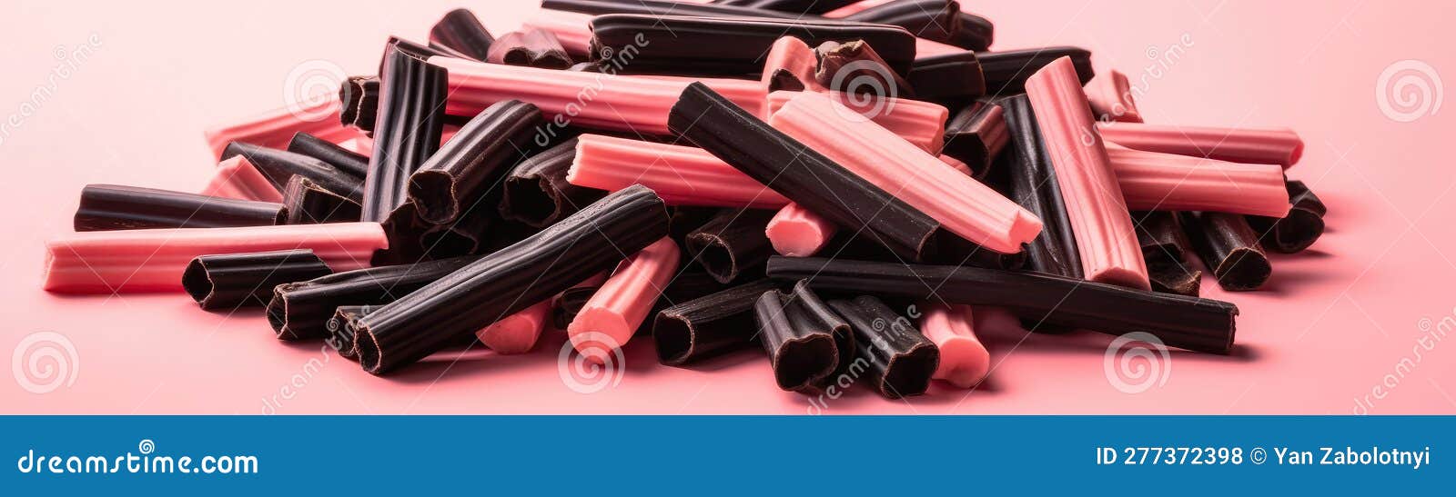 Set Of Licorice Striped Color Layered Candy Cartoon Icon Design ...