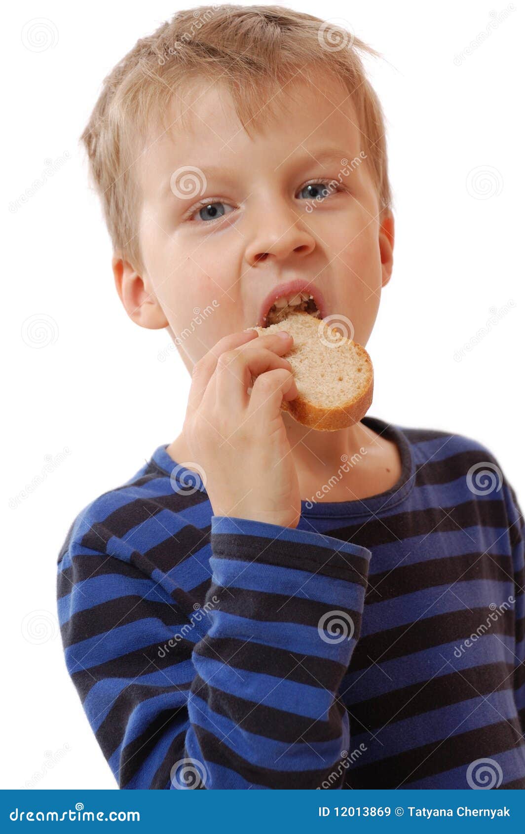 Lid eating bread stock image. Image of hungry, shot, pretty - 12013869