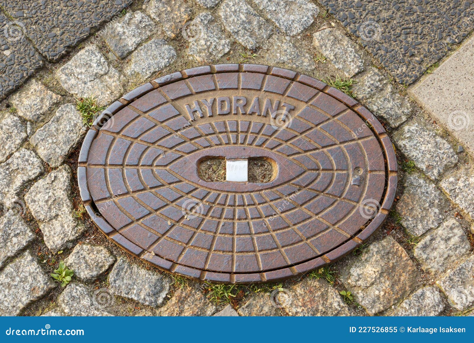 Lid for Underground Fire Hydrant Editorial Image - Image of ...