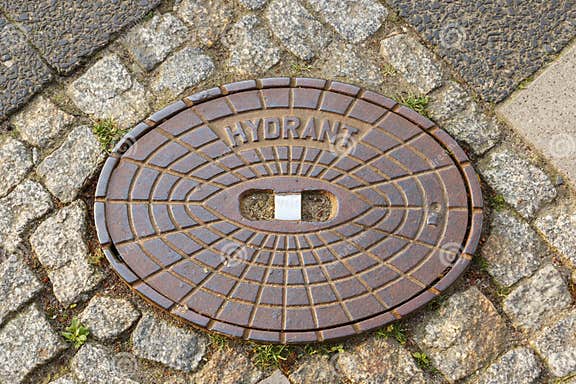 Lid for Underground Fire Hydrant Editorial Image - Image of ...