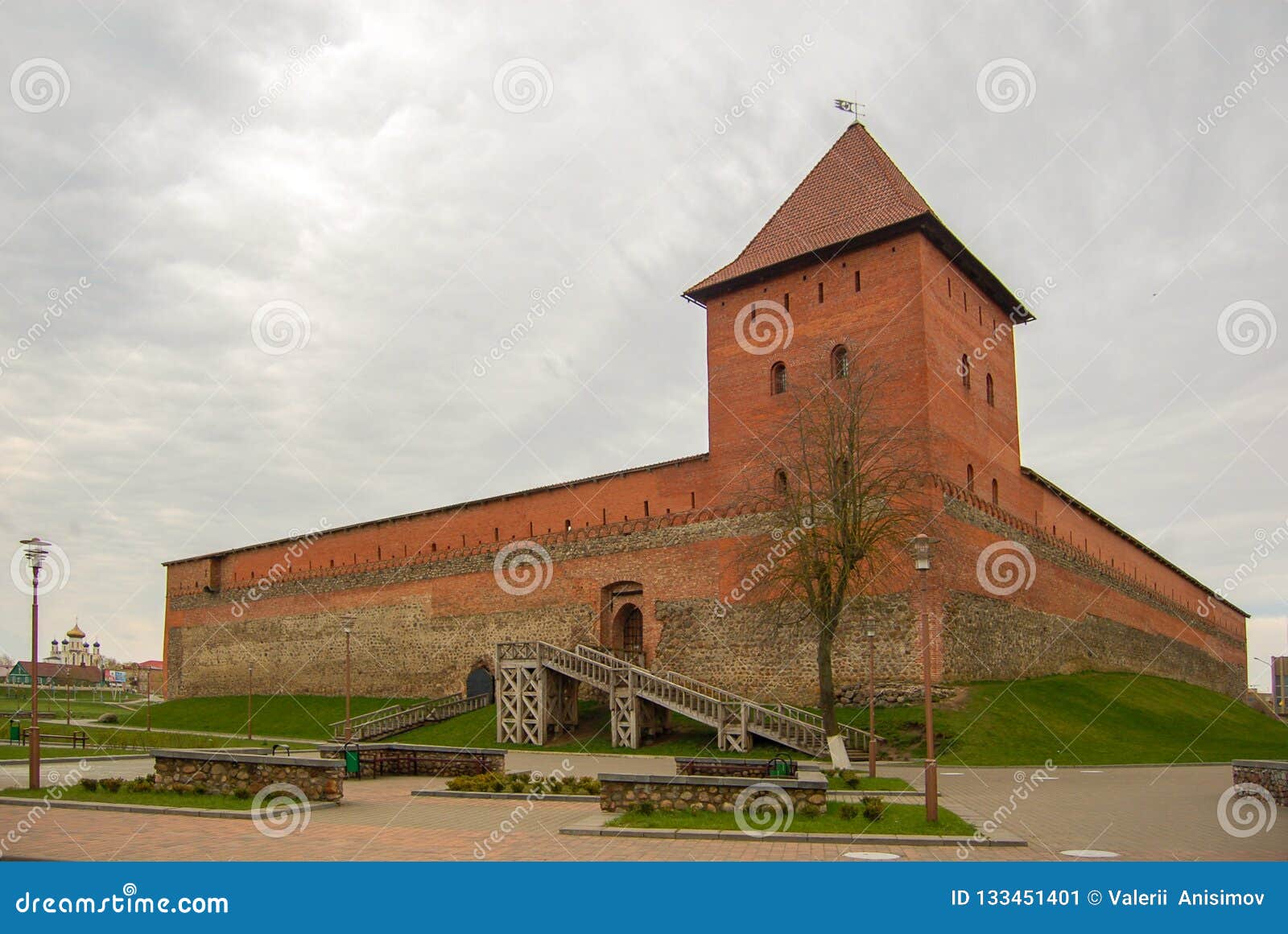 Lida Castle in Belarus, since 1323. the Historic Center of the City of ...
