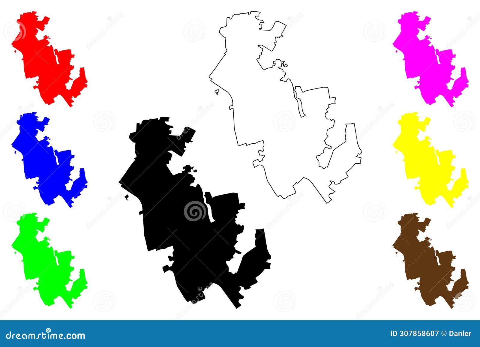Map Of Lida City Design, Japanese Country Location In Asia Template ...