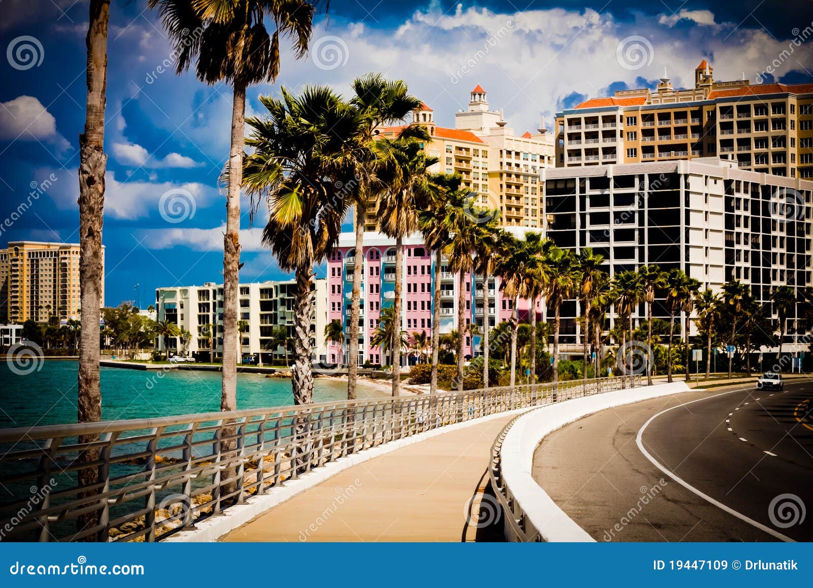 Lido Key Florida stock image. Image of palms, luxury - 19447109