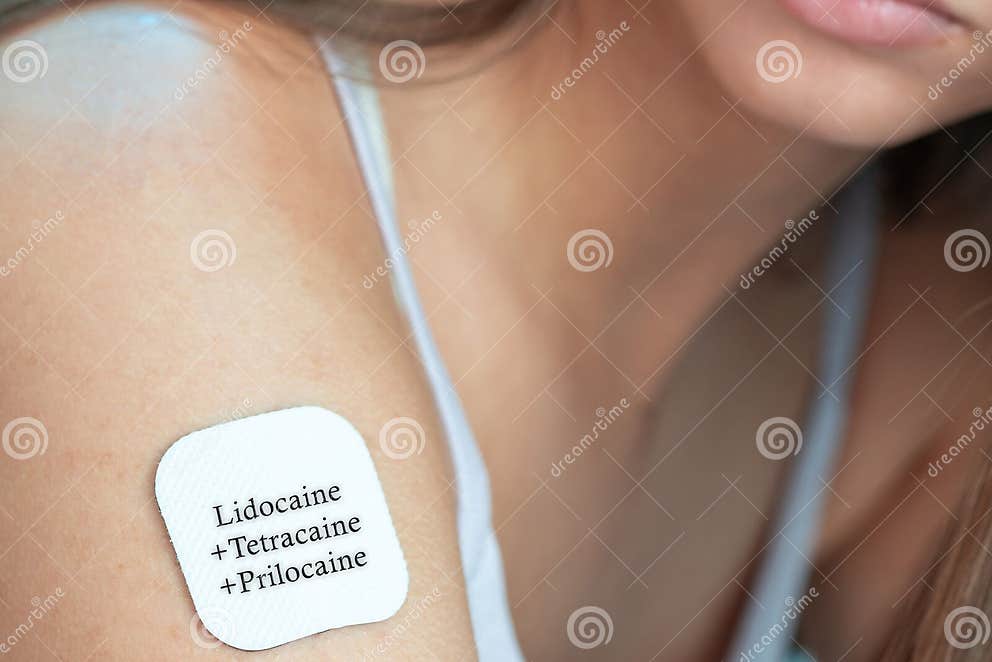 Lidocaine+Tetracaine+Prilocaine Transdermal Patch Stock Photo - Image ... Lidocaine+Tetracaine+Prilocaine Transdermal Patch Stock Photo - Image ...