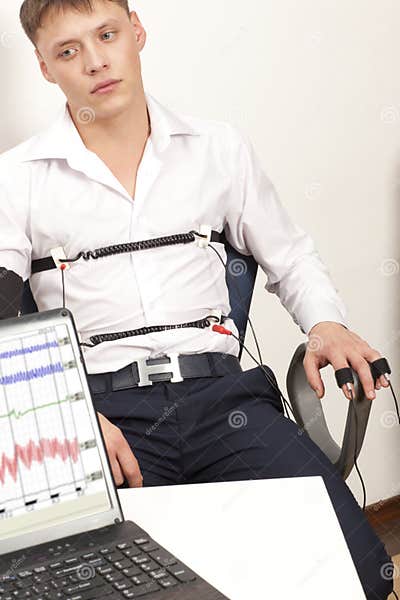 Lie Detector stock image. Image of questioning, checking - 45421127