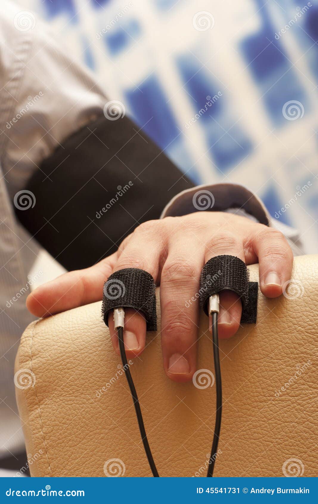 Lie detector stock image. Image of liar, attached, detector - 45541731