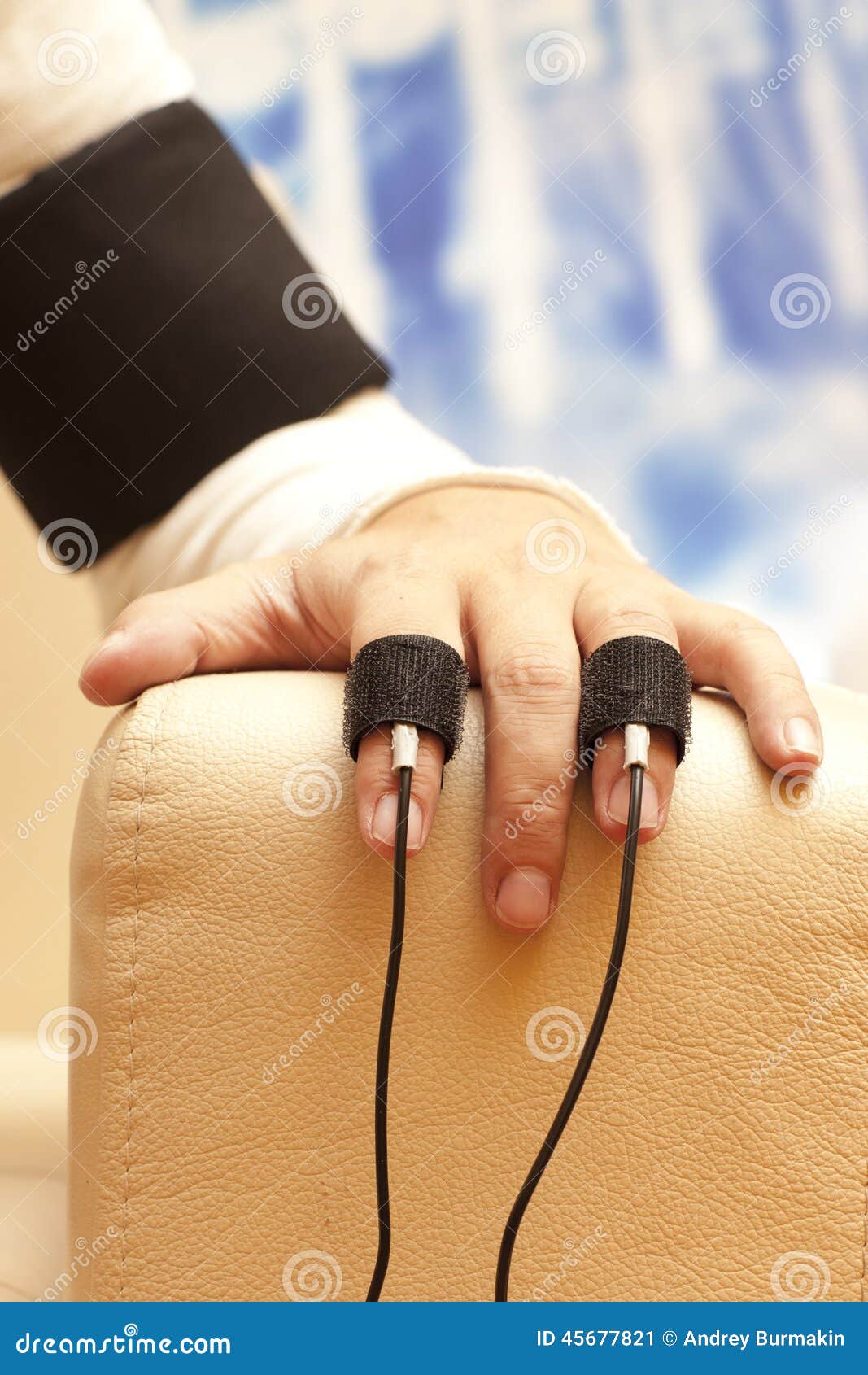 Lie detector stock image. Image of fact, polygraph, fingernail - 45677821