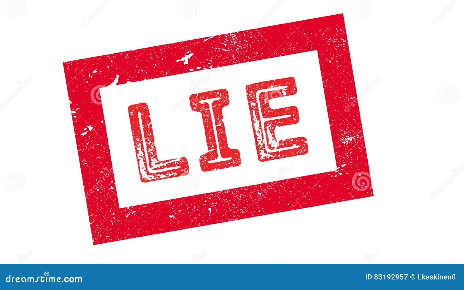 Lie rubber stamp stock illustration. Illustration of false - 83192957