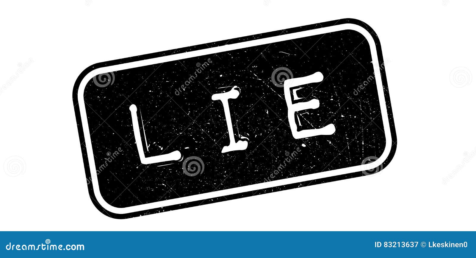 Lie rubber stamp stock illustration. Illustration of deceit - 83213637