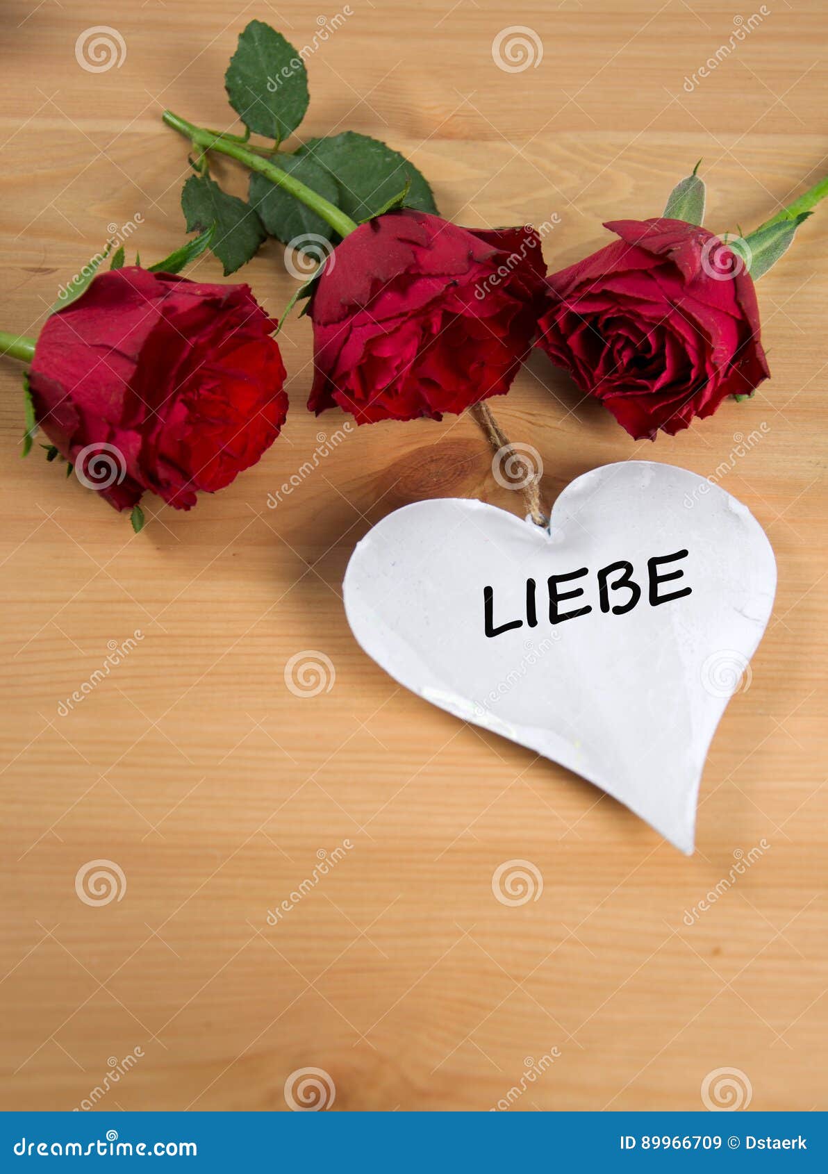 Liebe - Het Duitse Woord Voor Liefde Stock Afbeelding - Image of ...