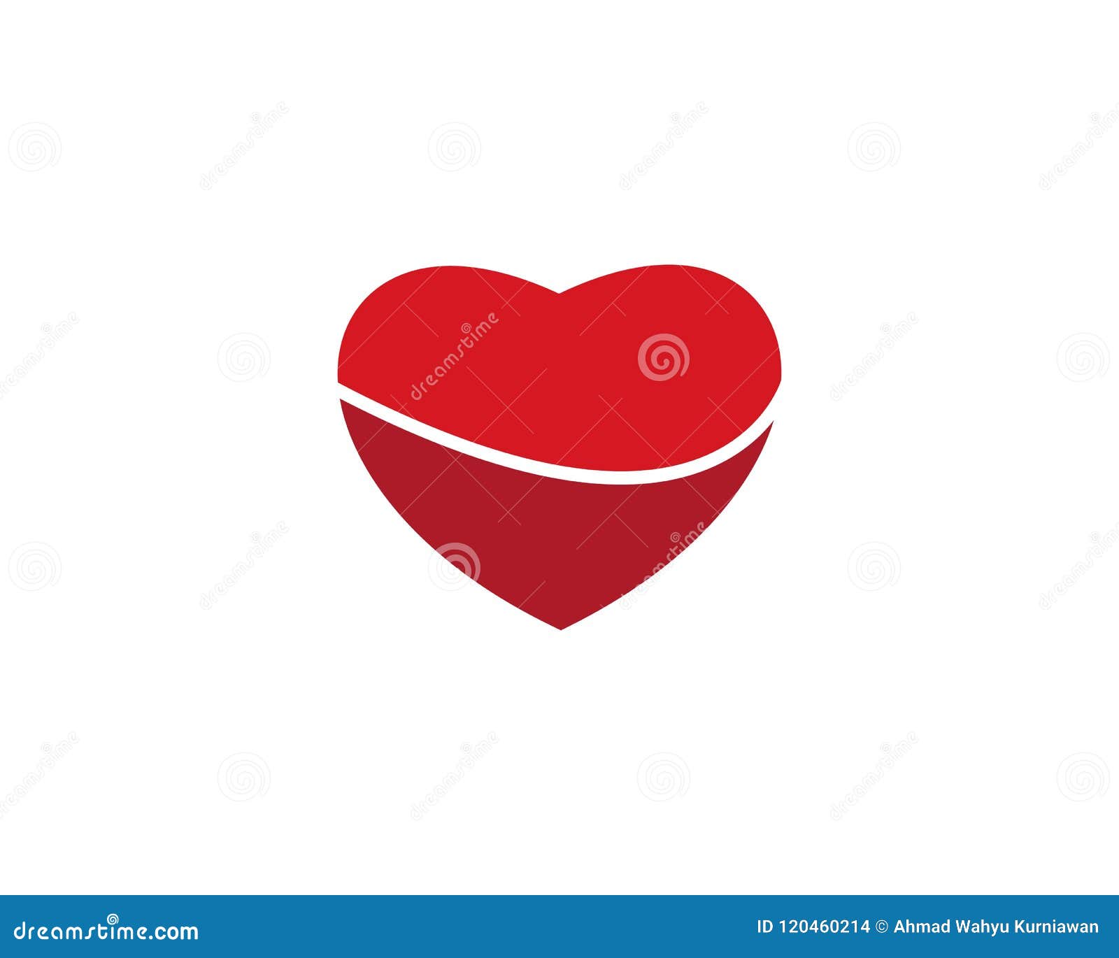 Liebe Logo Vector vektor abbildung. Illustration von hilfe - 120460214