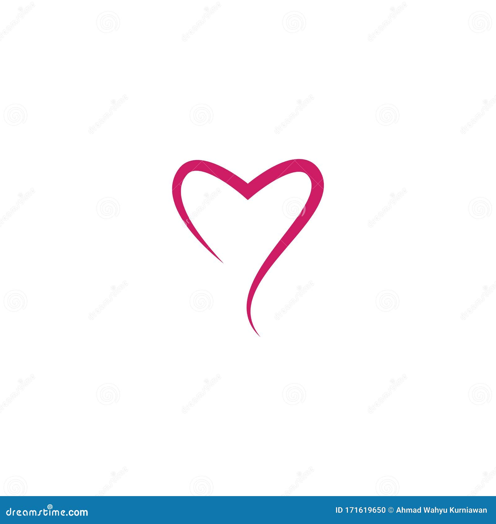 Liebe Logo Vector vektor abbildung. Illustration von auszug - 171619650